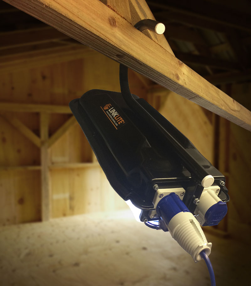 Wall & Tunnel Hook Bracket for Linkable Floodlights | Linklite Systems